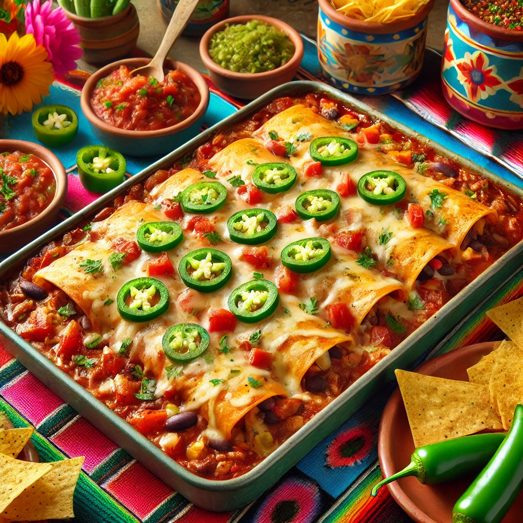 Mexicaanse Enchiladas uit de Airfryer-Receptenplein.nl