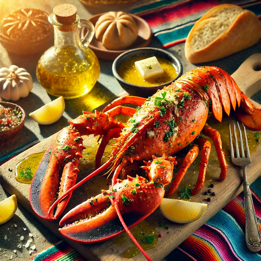 Gegratineerde Kreeft met Kruidenboter - Receptenplein.nl