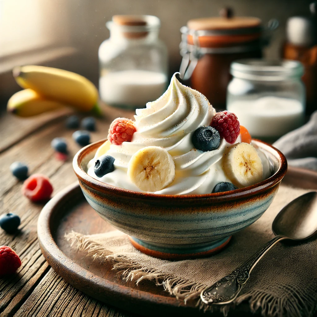 Luchtige Yoghurtroom Met Vanille luchtige-yoghurtroom-met-vanille